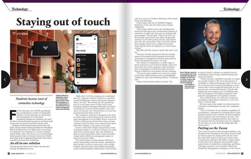 Staying Out Of Touch, Asian Hospitality Magazine, pages 12-14 - Focus ...